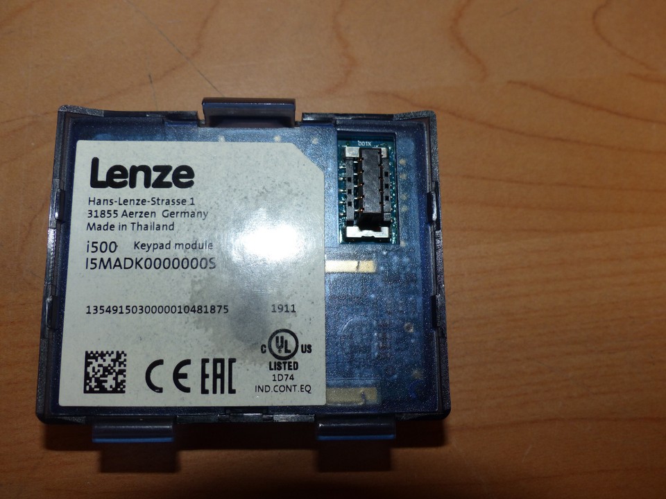 LENZE I55AE240F10V10000S mit I5MADK0000000S 5.5 kW used s.Bilder | eBay