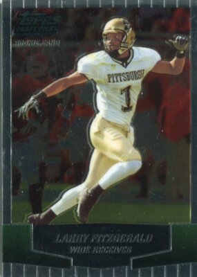2004 Topps Draft Chrome - LARRY FITZGERALD - Rookie Card #140 ...