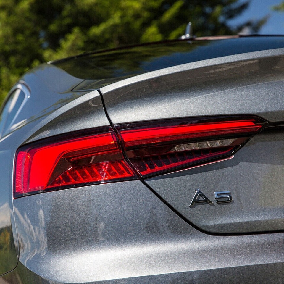 Audi A5 Chrome Silver Emblem Rear Letter Tail Badge Trunk Lid Sport ...