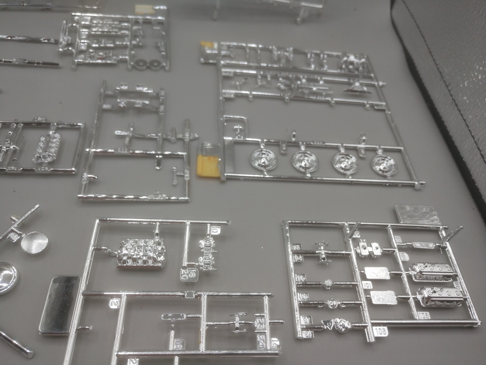 AMT Revell monogram 1/24 1/25 Assortment Chrome Junkyard Plastic Model ...