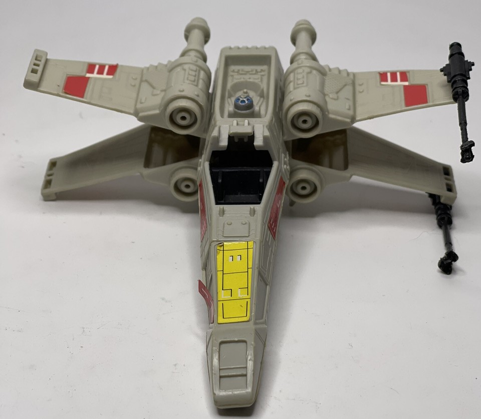 STAR WARS Kenner MICRO COLLECTION X-WING 1982 FIGHTER Battle Damage No ...