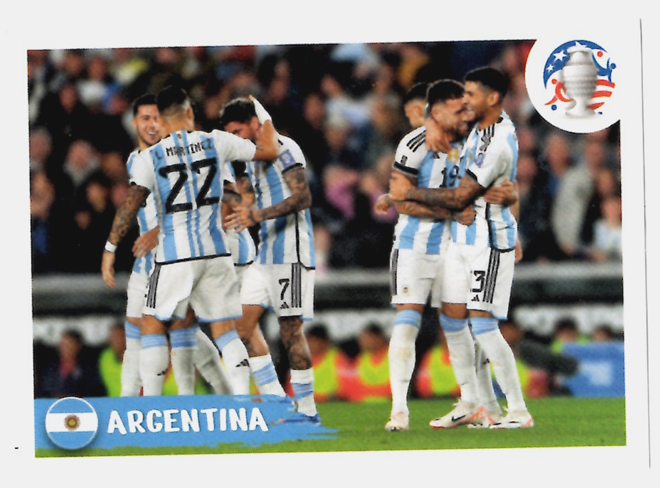 * LATIN AMERICA VERSION * Panini Copa America 2024 Stickers INTR1 ...