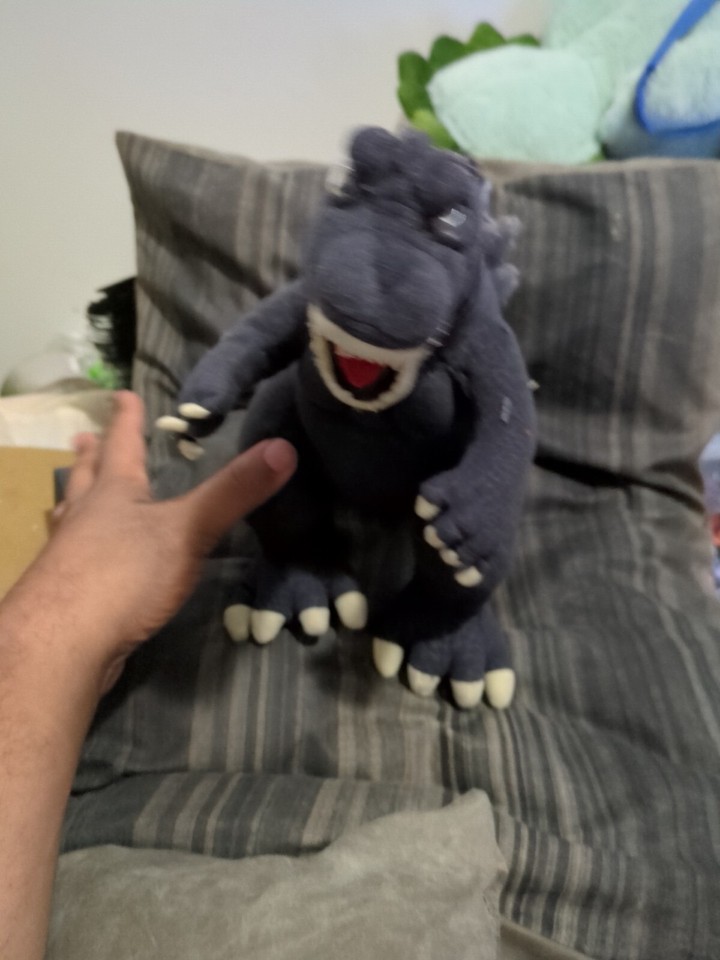 Godzilla Toy Vault 13" Plush Doll Toho 50th Anniversary 2004 Stuff ...