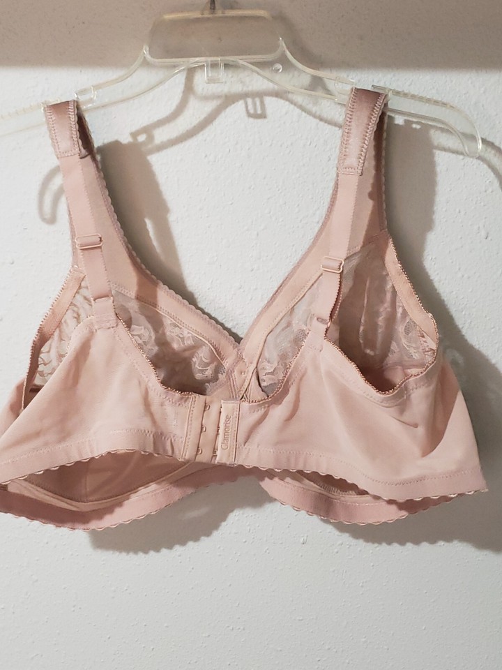NEW Glamorise 50B Magic Lift Cotton Full Figure Wireless Support Bra | eBay