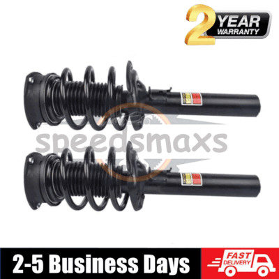 2X Front Shock Absorber Struts Assys w/Magnetic For Audi A3 S3 RS3 8V ...