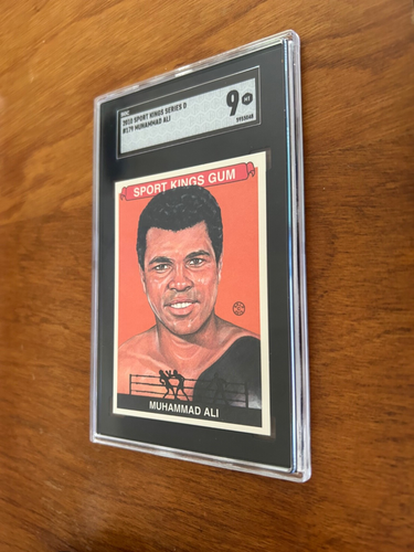 RARE 2010 Sportkings Series D MUHAMMAD ALI BOXING CARD SGC 9 MINT SP | eBay