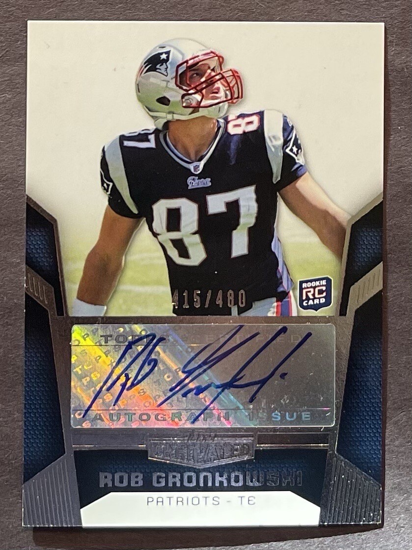 2010 Topps Unrivaled - Rookie #112 Rob Gronkowski /999 (RC) for sale ...