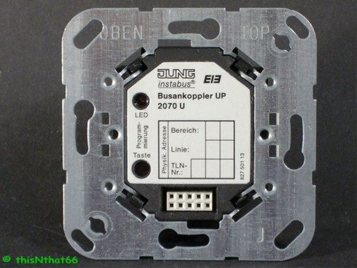 Jung 2070 U EIB KNX Busankoppler UP flache Bauweise 2070U OVP | eBay