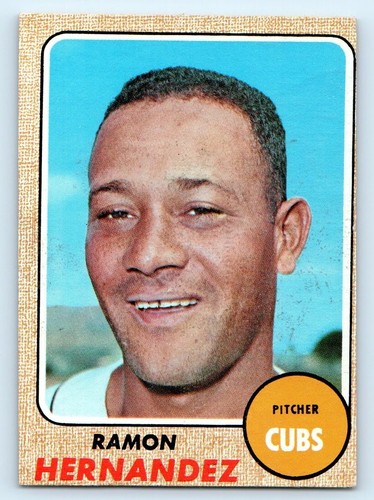 1968 Topps Baseball Cards #382 Ramon Hernandez Chicago Cubs | eBay