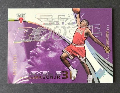 2002-03 SPx Rookies Level 2 #142 Roger Mason Jr Bulls Rc /2599 | eBay