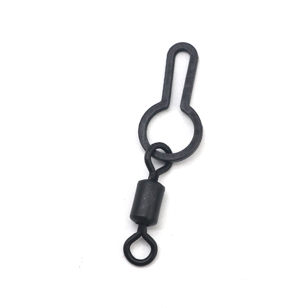 20pcs UK 8# Carp Fishing Pva Mesh Swivel Clips Pva Bag Fishing Swivel ...