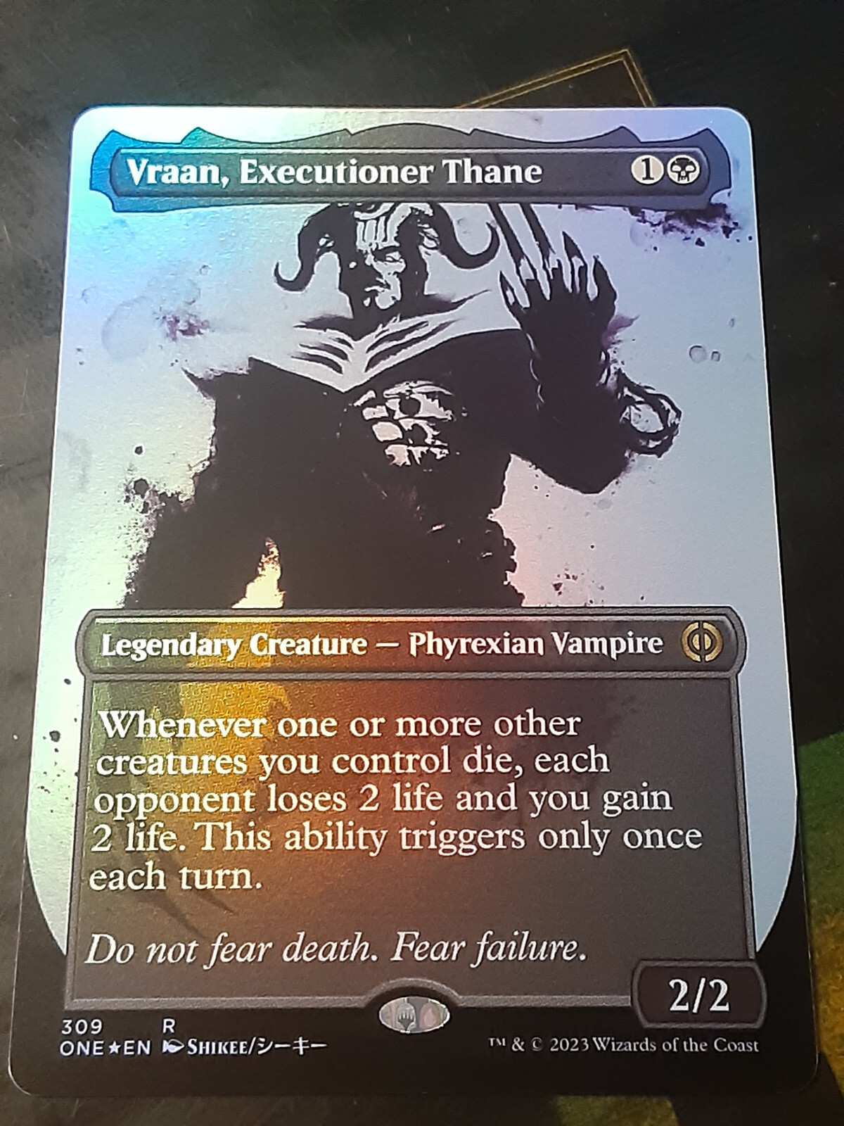 Vraan Executioner Thane FOIL Showcase , Phyrexia AWBO,Near Mint,MTG ...