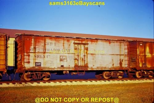 OS SWIFT REFRIGERATOR LINE SRLX 15879 40FT REEFER MRM MONTICELLO IL ...