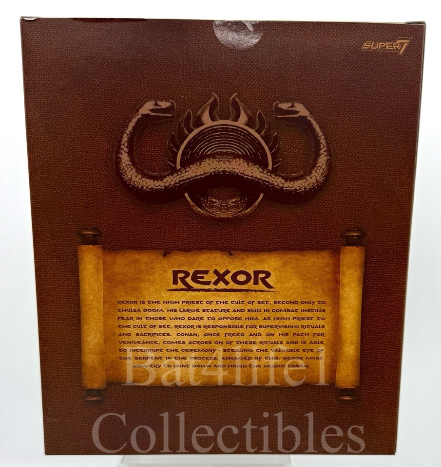 CONAN THE BARBARIAN Rexor Super 7 Ultimates Figure Wave 1 New!!!!! | eBay