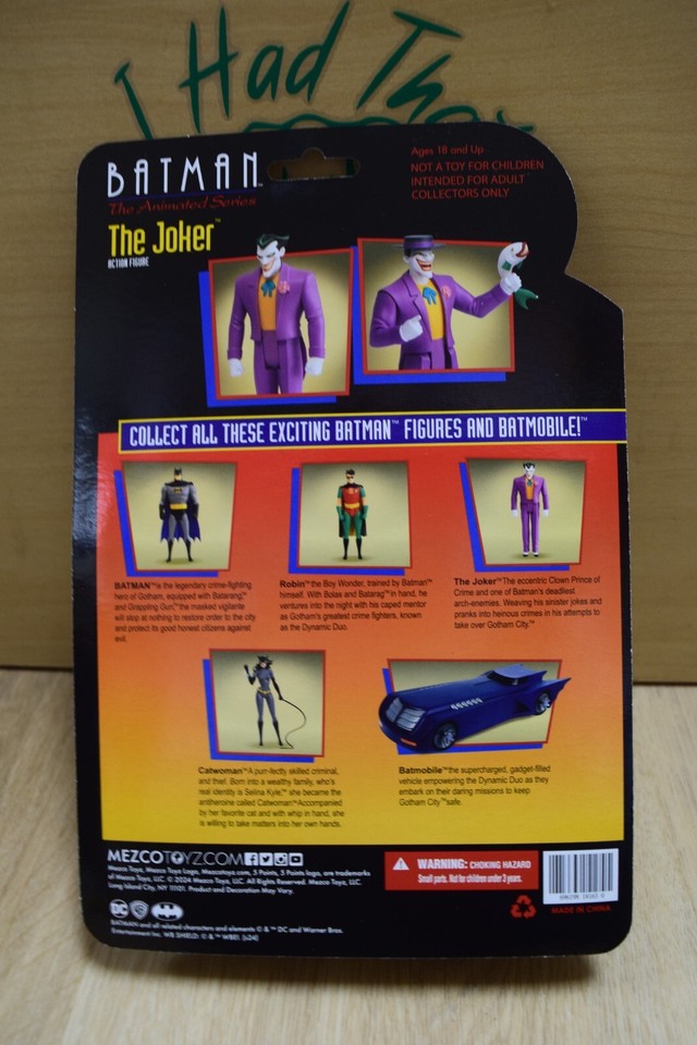 DC Batman Animated U PICK Mezco 5 Points 3.5" Robin Joker Catwoman ...