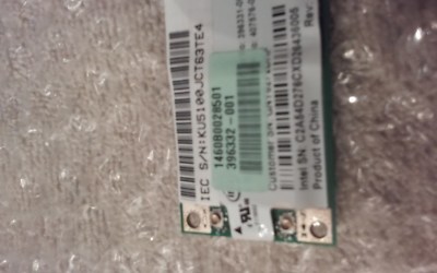 HP Compaq nw9440 17" Genuine Laptop Wifi Wireless Card 396332-001 ...