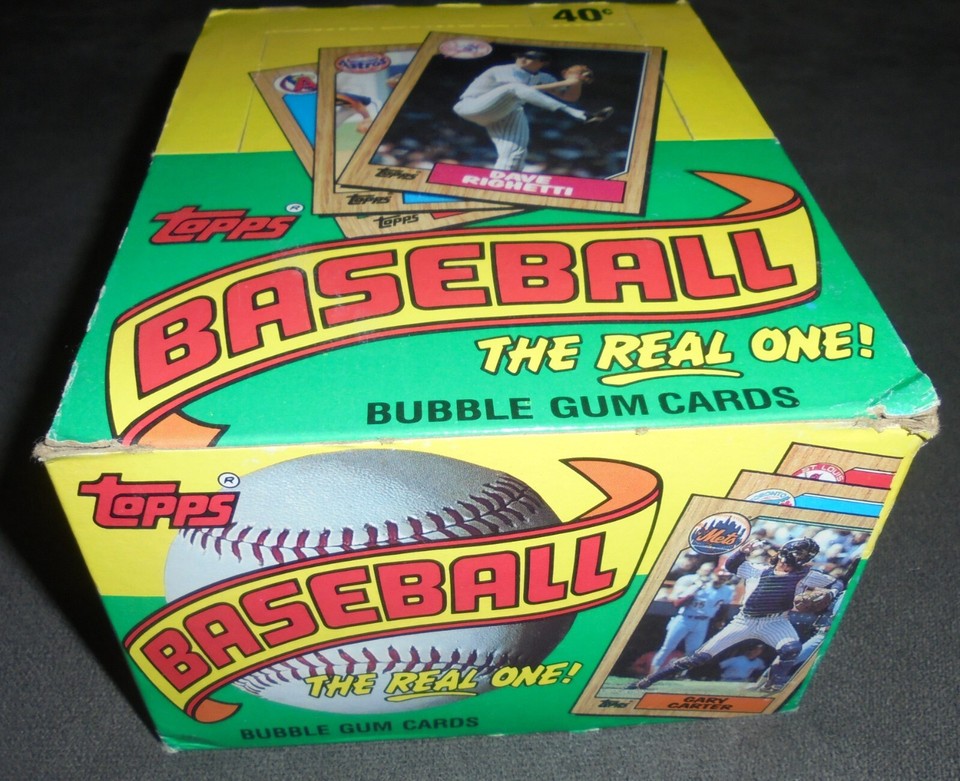 1987 Topps Baseball Unopened Wax Box- Brand New! 36 Factory Sealed ...