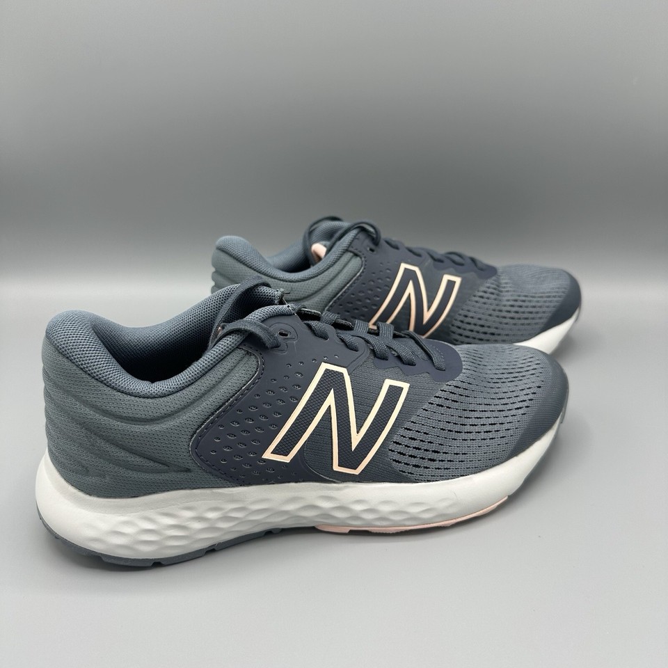New Balance Womens W520 LP7 Running Shoe Casual Sneakers Grey/Silver ...