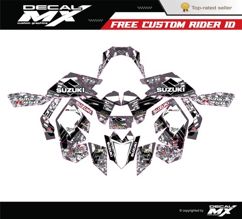Fits Suzuki LTR450R GRAPHIC KIT decals stickers LTR 450r all years ...