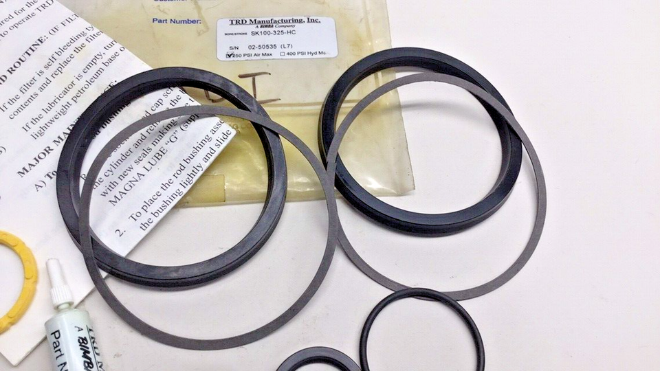Bimba SK100-325-HC Seal Repair Kit 250 psi TRD SK100325HC | eBay