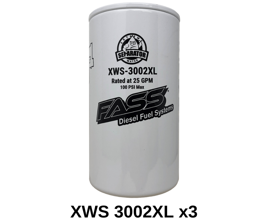 FASS Fuel Systems Fleet Filter Pack XWS-3002XL + PF-3001XL Set of 6 | eBay