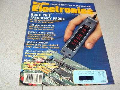 Radio Electronics Magazine February 1990 good condition pre-read | eBay