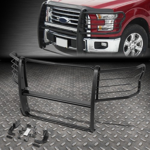 FOR 15-19 FORD F150 POWDERCOATED STEEL FRONT BUMPER BRUSH GRILLE GUARD ...