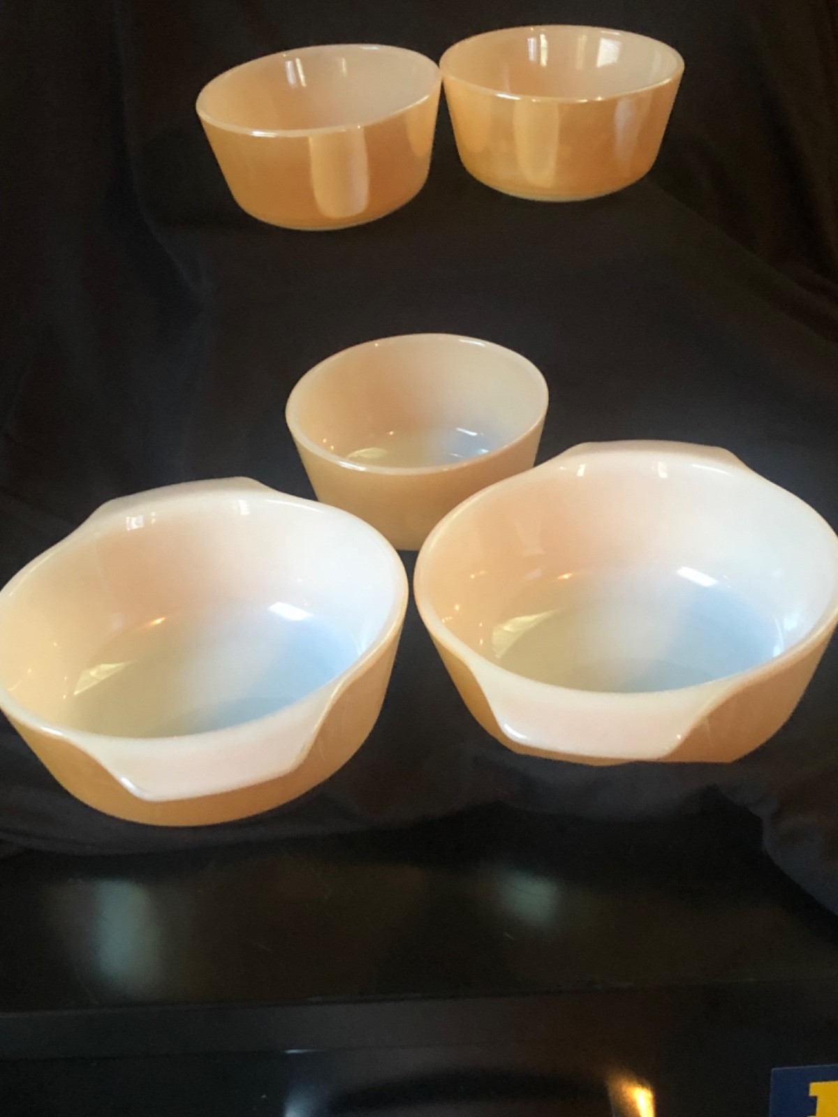 Vintage Pyrex Lot - Individual Casserole Dishes & Custard Cups - 5 pc ...