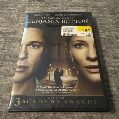 The Curious Case Of Benjamin Button DVD Brad Pitt Cate Blanchette NEW ...
