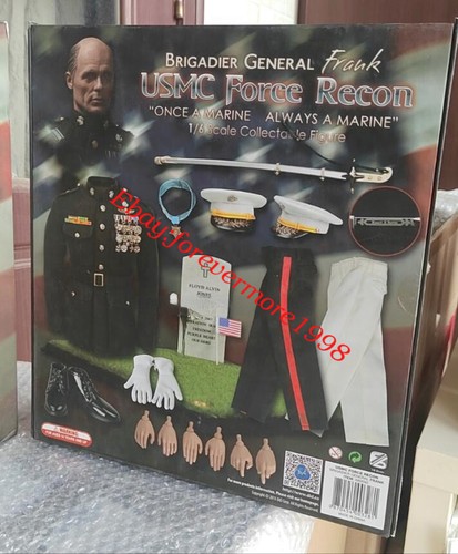 DID 1/6 Brigadier General Frank USMC Force Recon Action Figure Model ...