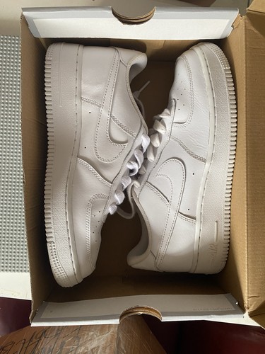 Nike Air Force One Low White with Box/Pre-Loved In Excellent Condition ...