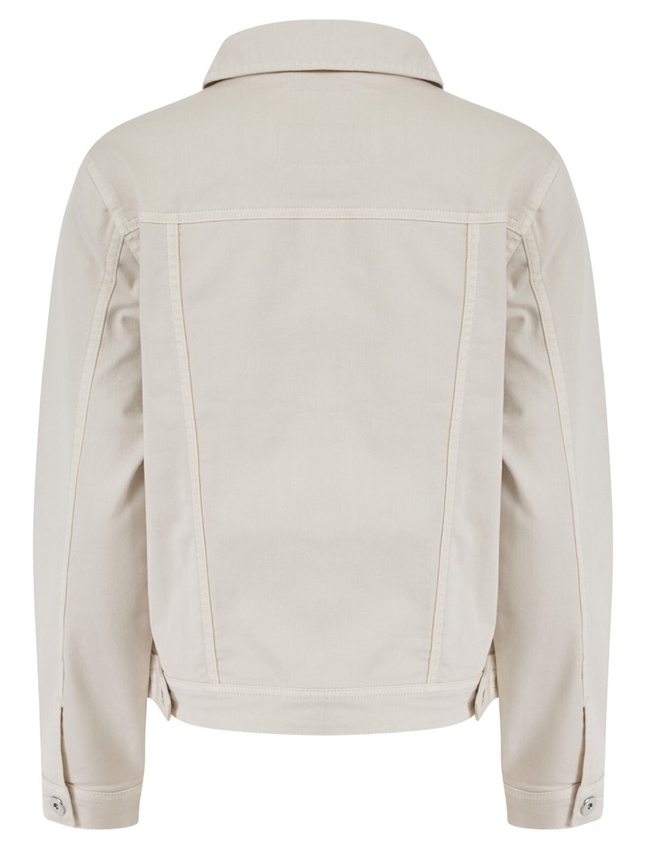 Womens Ladies Amara Reya Stretch Denim Jacket Soft Cotton Summer ...