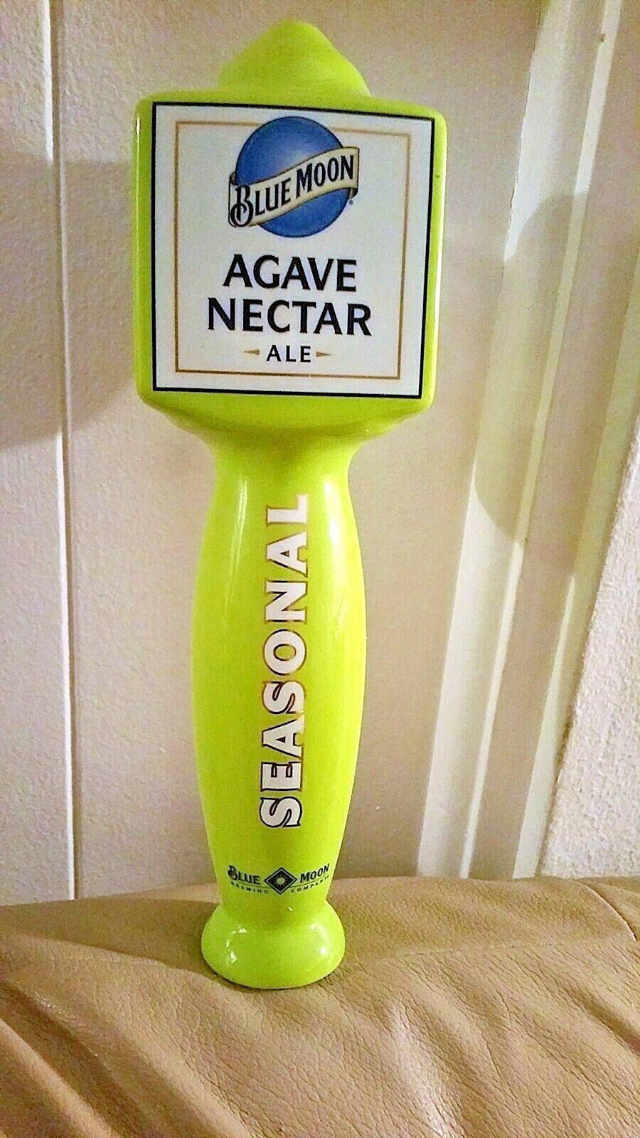 blue moon agave nectar ale taphandle...free shipping | eBay