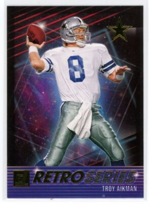 2021 Donruss Retro Series Troy Aikman Dallas Cowboys #RS10 | eBay