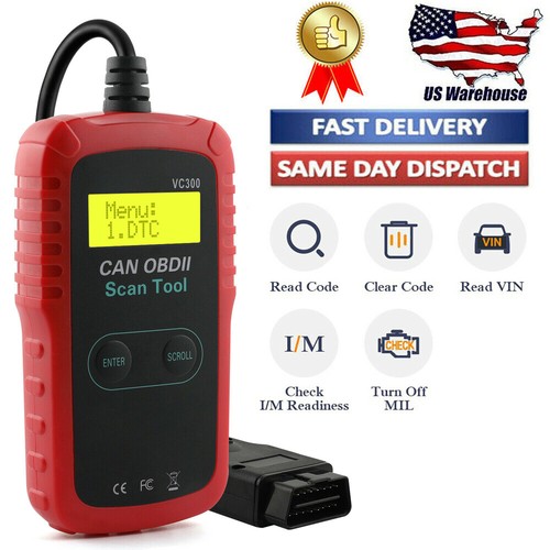 UNIVERSAL ALL CAR FAULT CODE READER AUTOMOTIVE ENGINE OBDII EOBD ...