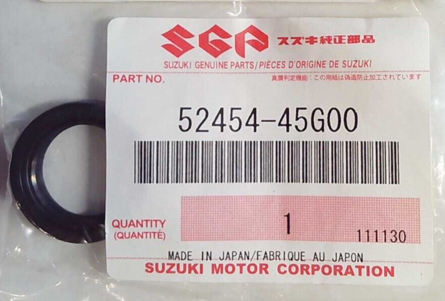 NOS SUZUKI FRONT SUSPENSION ARM SEAL 52454-45G00 NEW OEM | eBay
