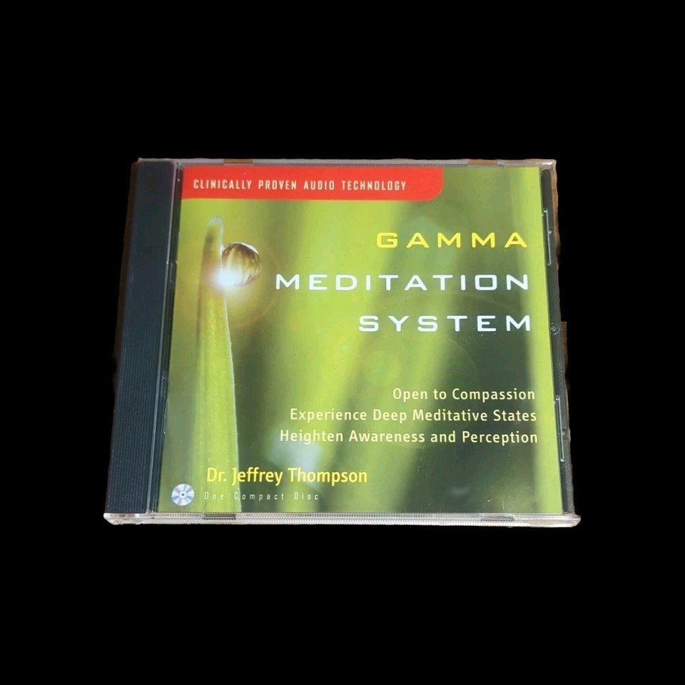 Gamma Waves Meditation System by Dr. Jeffrey Thompson CD Brain Waves ...