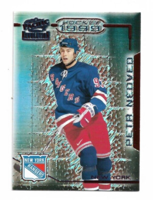 1998-99 Pacific Revolution Red /299 #96 Petr Nedved (New York Rangers ...