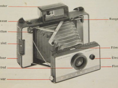vtg POLAROID Automatic 104 LAND CAMERA Instruction & User MANUAL | eBay