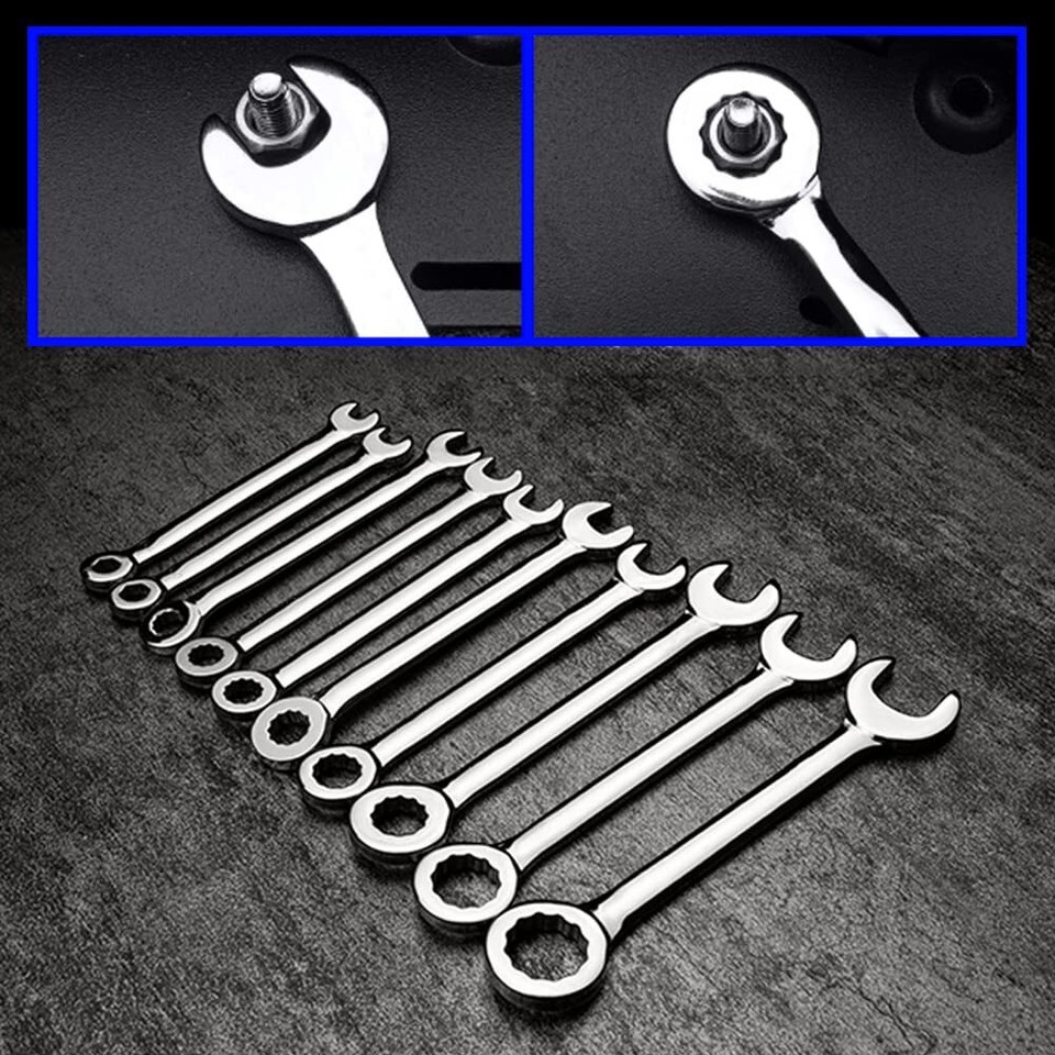 Mini Combination Wrench Set Metric and SAE Small Wrench Repair Tools ...