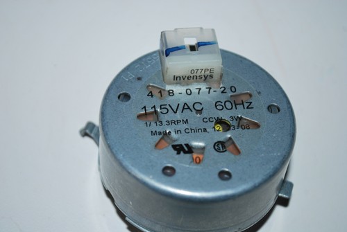 Invensys Washer Timer Motor 418-077-20 | eBay