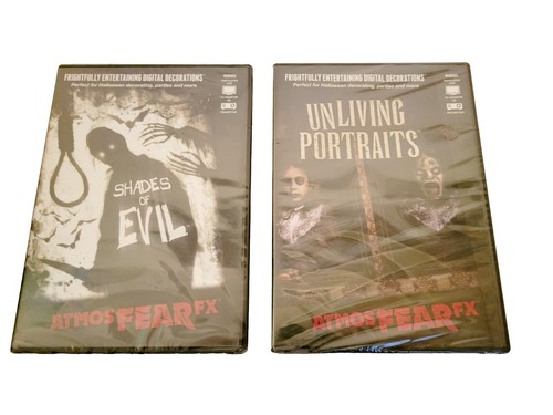 Horror DVDs Atmos Fear FX Unliving Portraits, Shades of Evil, Scary ...