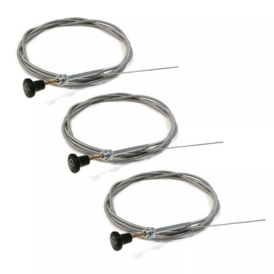 1-3 PCS 237 Universal Push Pull Choke Cable 63" Inner 60" Conduit 2 3/4 ...