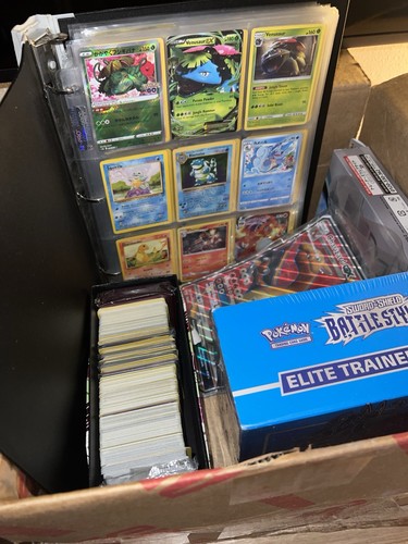Huge Box Pokemon Card Collection Lot Vintage Holos Wotc 1999 Base Set ...