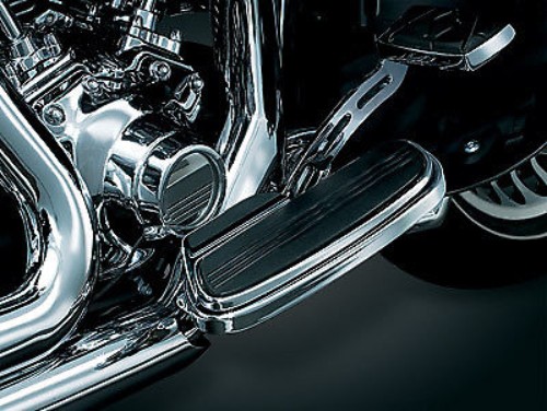 KURYAKYN RIGHT SIDE FLOORBOARD EXHAUST BOOT GUARD 1984-2017 HARLEY ...