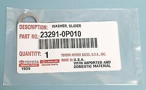 6-Pc Pk Genuine Toyota Lexus (15-21) Insulatr Fuel Injector Vibratin ...