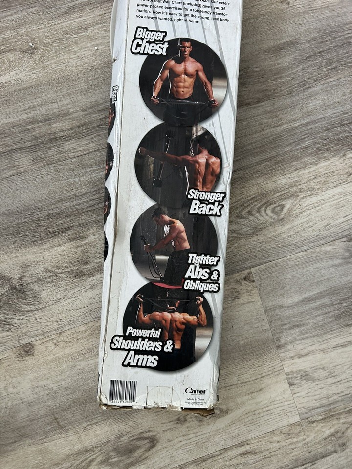 Ontel ISO 7X Isometric Workout Bar - Silver 735541608094 | eBay