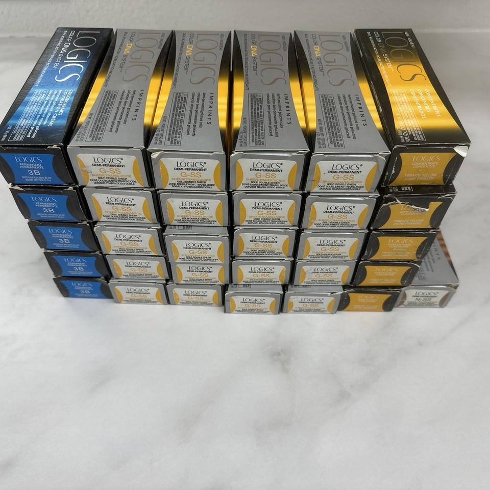 Logics Color DNA System Permanent / demi permanent Hair Color 2 oz ...