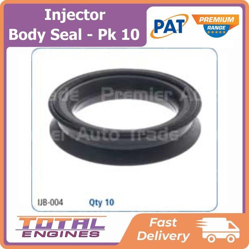 PAT Premium Injector Body Seal - Pk 10 fits Toyota Landcruiser VZJ95R 3 ...