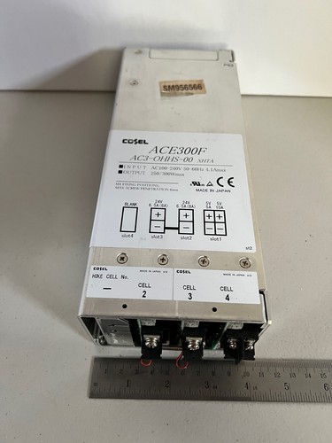 COSEL ACE300F AC3-OHHS-00 XHTA 24V 5V Power Supply Laser Semiconductor ...
